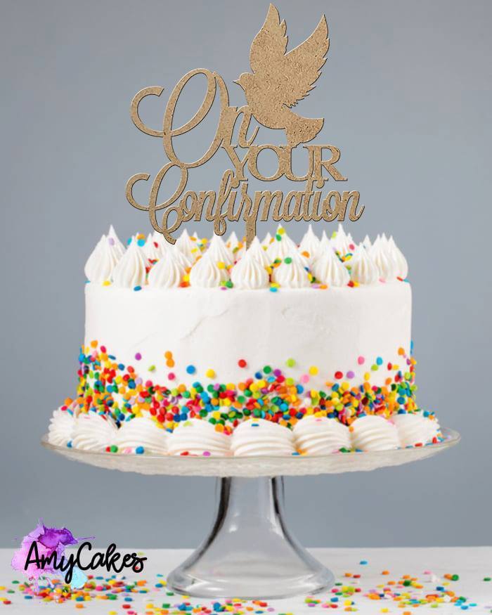 confirmation cake decorations